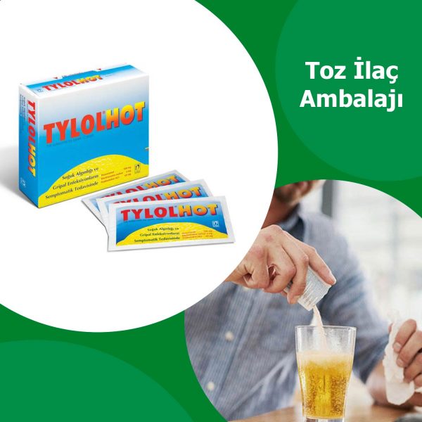 Toz İlaç Ambalajı | Vitray Ambalaj